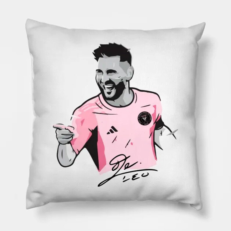 Lionel Messi Inter Miami Vector - Etsy