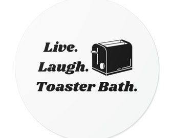 Live Laugh Toaster Bath - Etsy