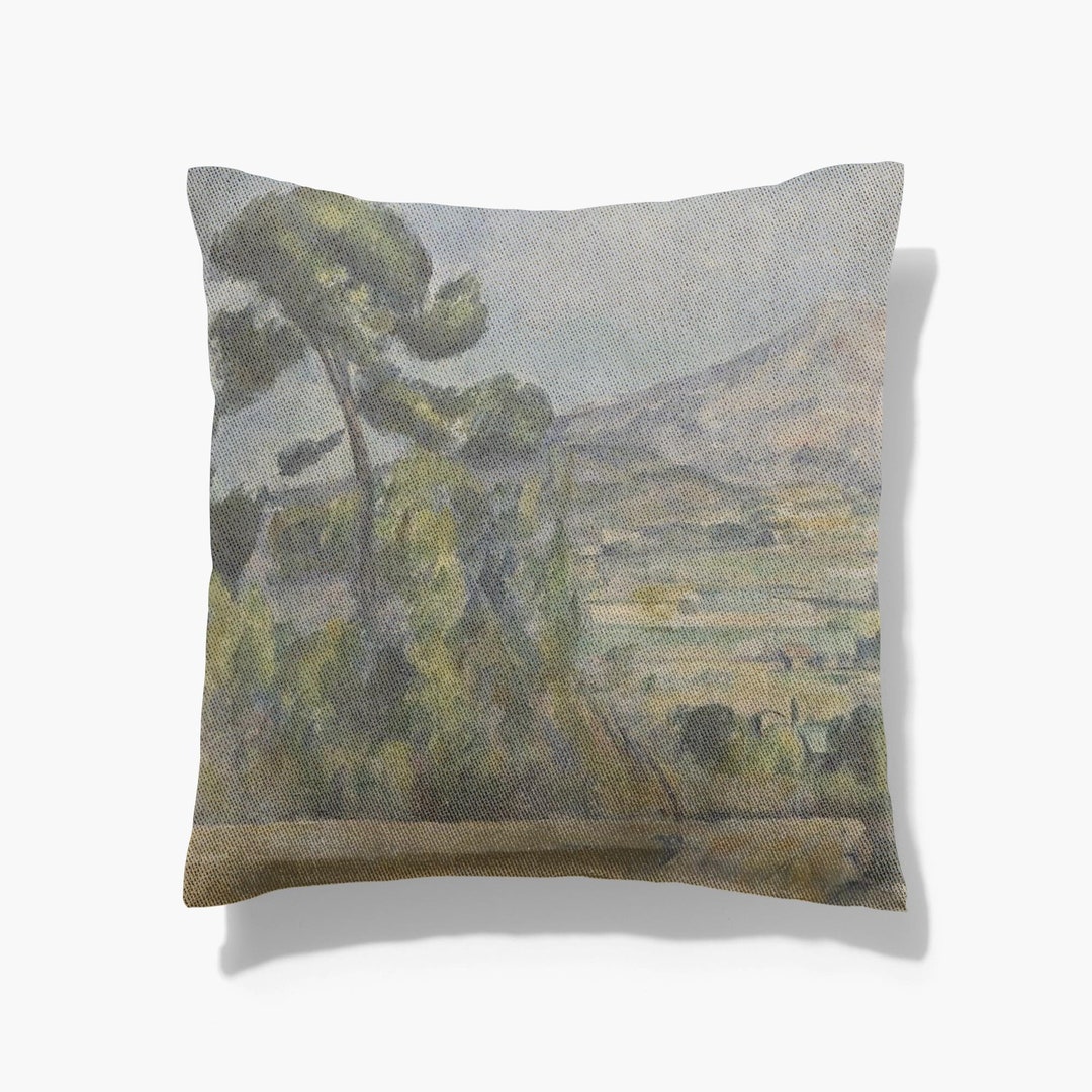 Woven Pillow Cézanne: Detailed Still Lifes & Landscapes, Calm ...