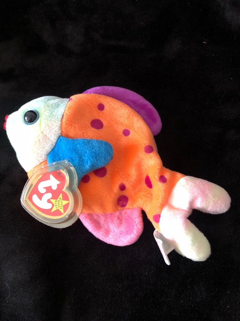 Ty Beanie Babies Lips the Fish Rare - Etsy