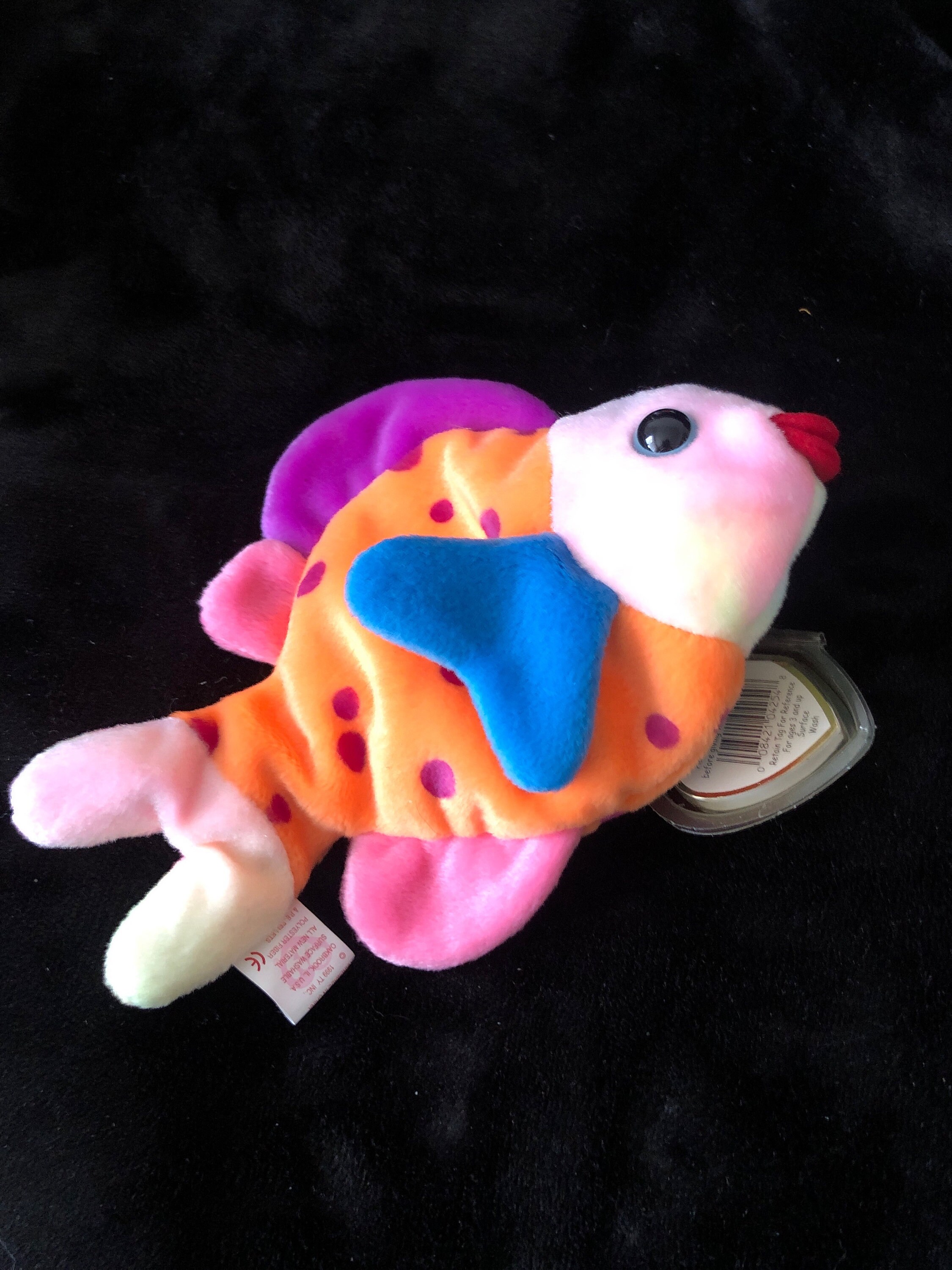 Ty Beanie Babies Lips the Fish Rare - Etsy