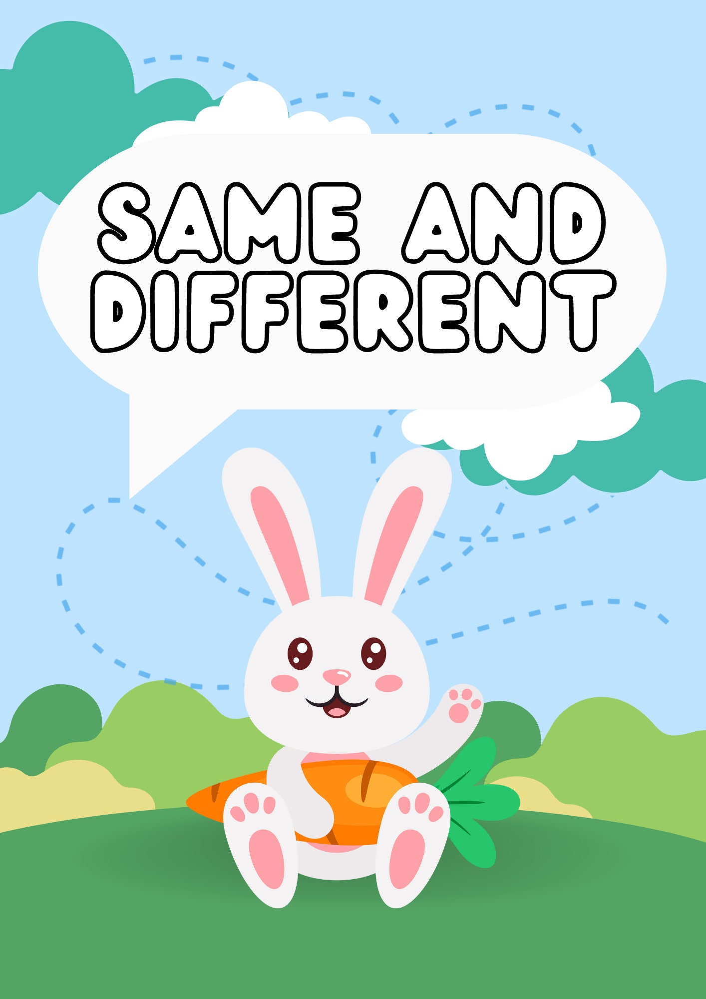 Same or Different Activity for Kids Printable SK, JK and Gr 1 Printable ...