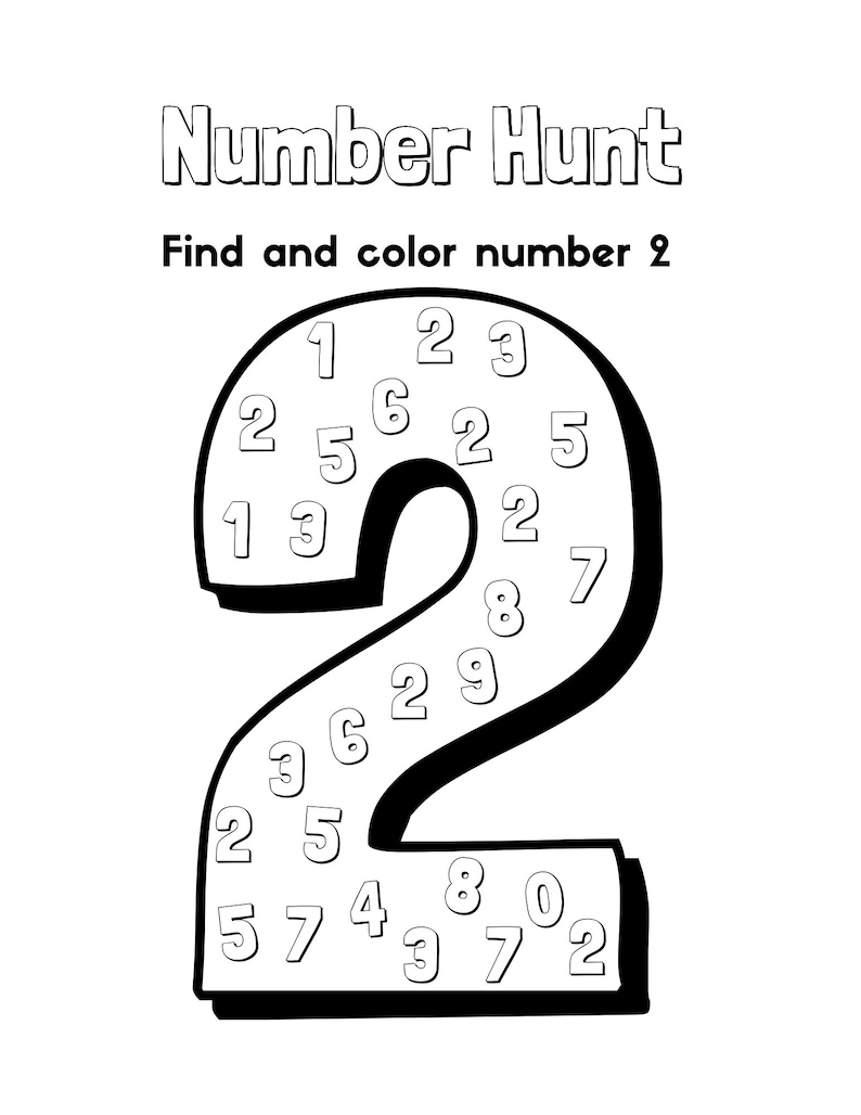 Printable Alphabet and Numbers Activity Worksheet for SK JK - Etsy