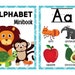 ABC Flash Cards, Educational Cards, A-Z Cards, Homeschool, Montessori ...