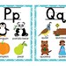 ABC Flash Cards, Educational Cards, A-Z Cards, Homeschool, Montessori ...