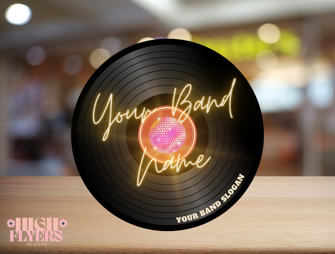 Retro Editable Canva Sticker Template, Customizable Sticker Design, DIY ...