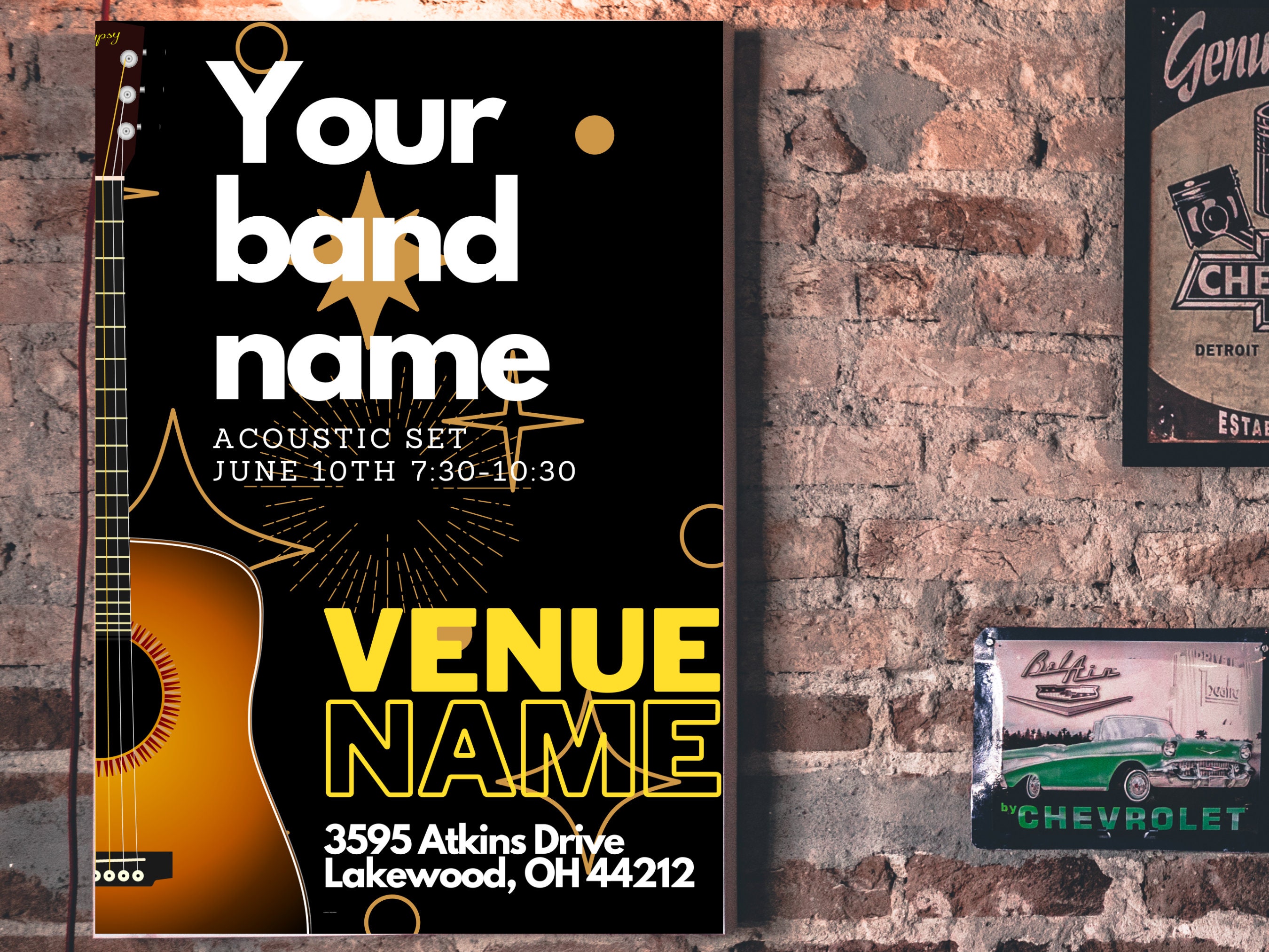 Editable Flyer Template, Digital Custom Flyer,business Flyer Template ...