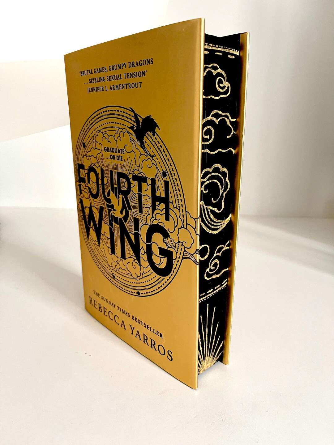 Fourth Wing Sprayed Edge Standard Cover - Etsy UK