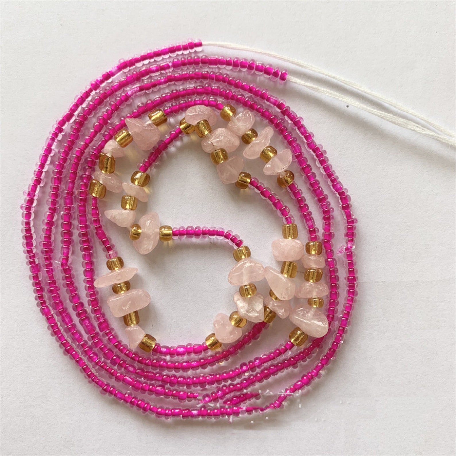 Permanent Handmade African Waist Beads/ Creative Designs / Free ...