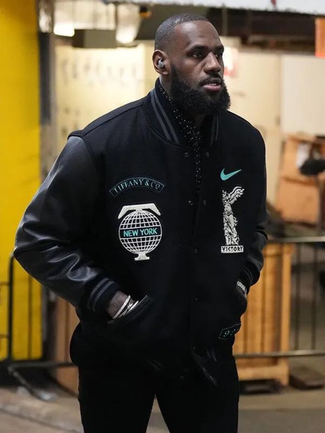 Lebron James Tiffany & Co Varsity Jacket | Men Sports Jacket - Etsy