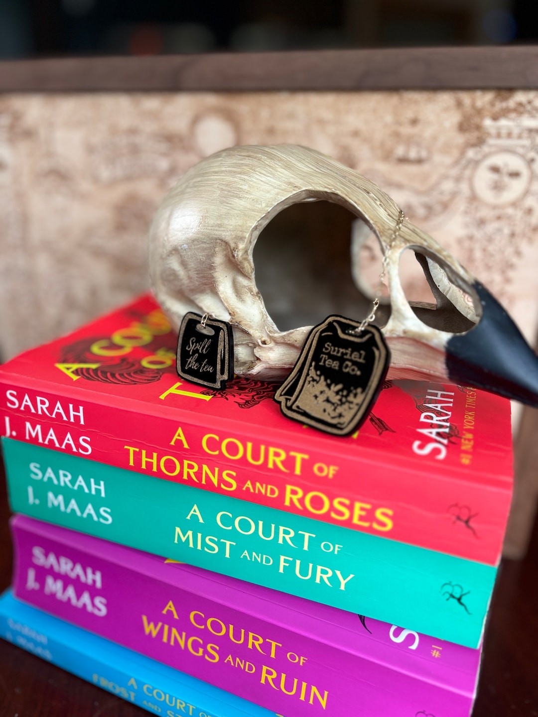 ACOTAR Suriels Tea/spill the Tea/sarah J Maas/bookmark/booktok Bookmark ...