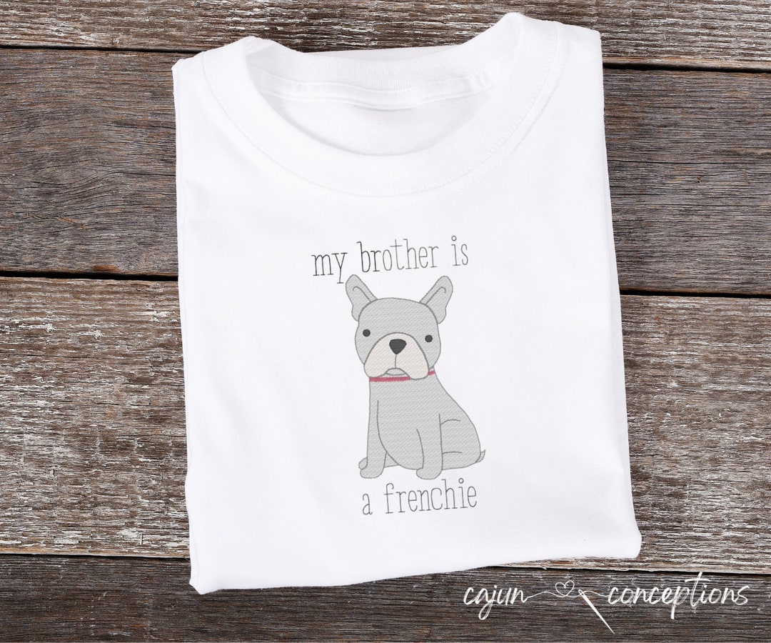 French Bulldog | Frenchie | Embroidery Design - Etsy