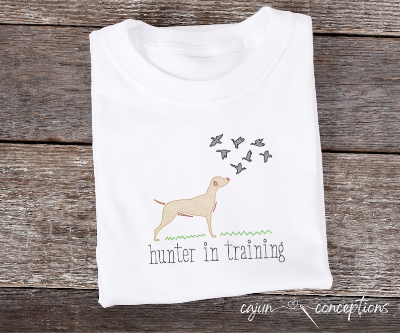 Hunting Dog | Embroidery Design - Etsy