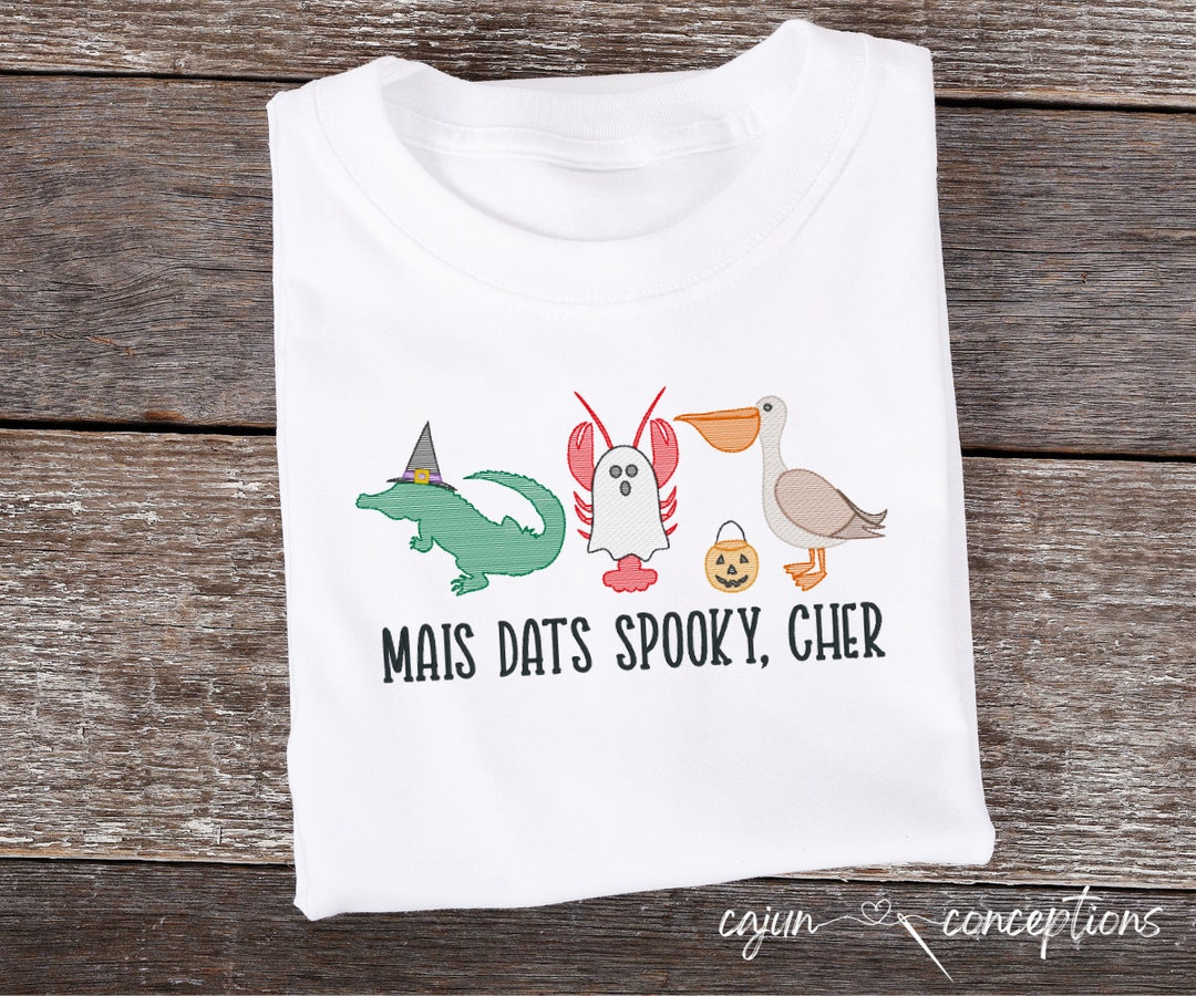 Halloween Cajun Trio | Alligator Witch | Crawfish Ghost | Pelican ...