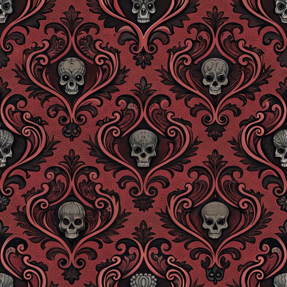 13 Luxury Vampire Halloween Patterned Digital Paper: HD Printable ...