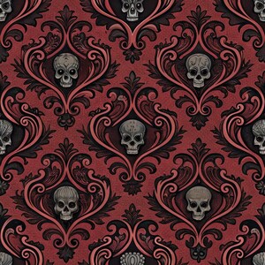 13 Luxury Vampire Halloween Patterned Digital Paper: HD Printable ...