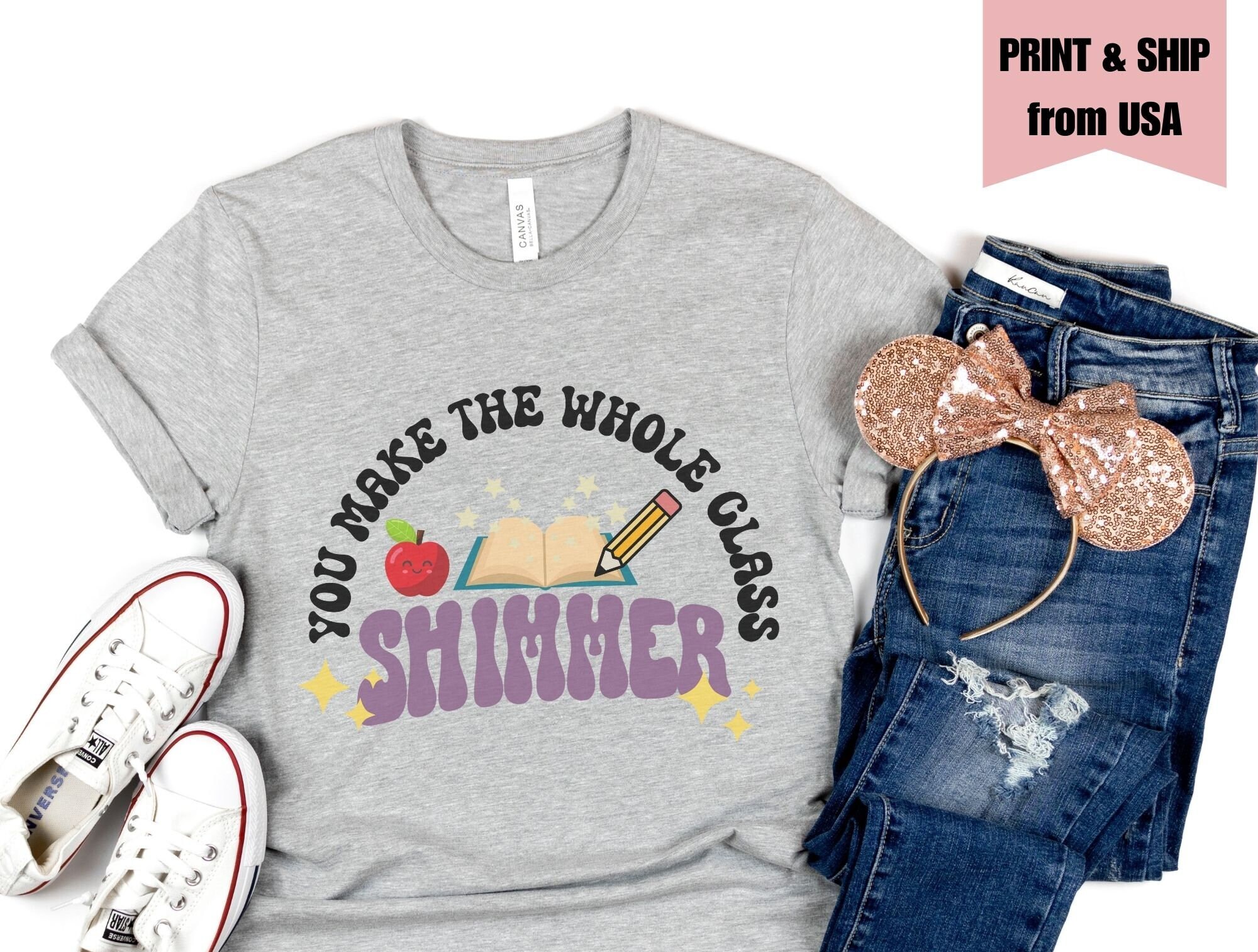 Teacher Appreciation Gift New Teacher Tee Educator T Shirt - Etsy