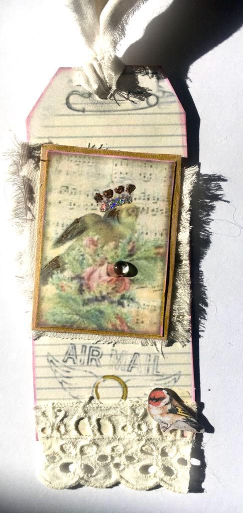 Spring Birds Gift Tags, Set of 4 Handcrafted - Etsy
