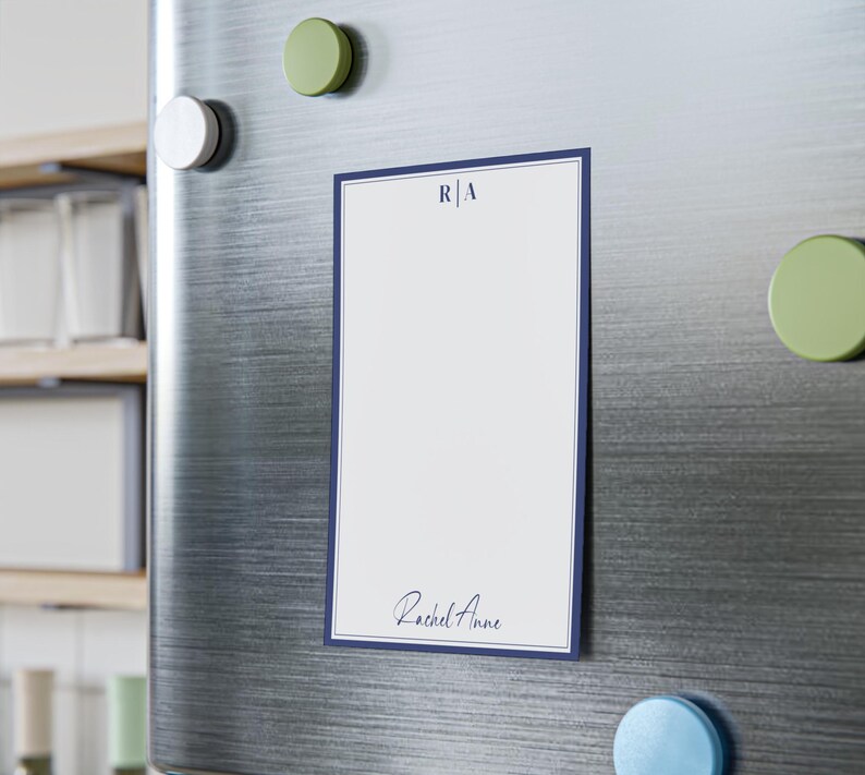 Personalized Sticky Note Pads: Custom Name Office Stationery - Etsy