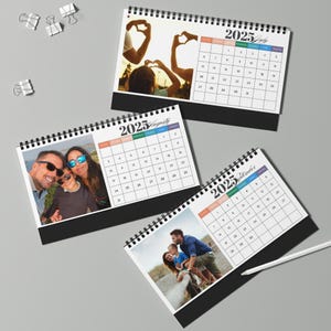 Personalized Family Photo Desk Calendar: Custom Keepsake Gift - Etsy