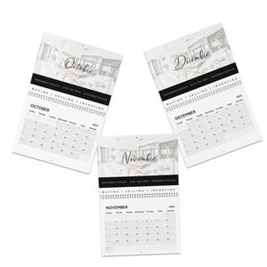 Personalized Realtor Calendar: Custom Real Estate Marketing Gift - Etsy