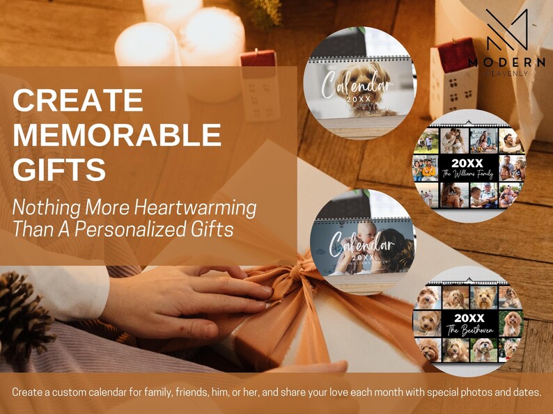 Personalized Realtor Calendar: Custom Real Estate Marketing Gift - Etsy