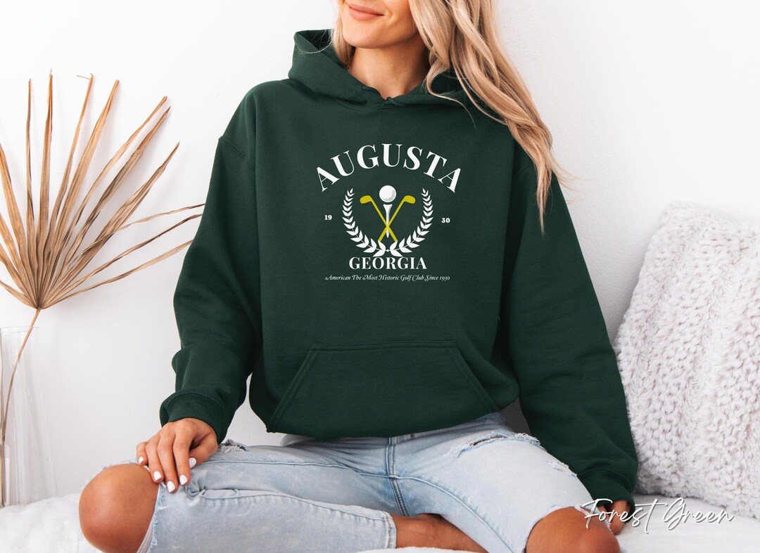 Augusta Georgia Golf Club Inspired Hoodie,masters Golf Hoodie,masters ...