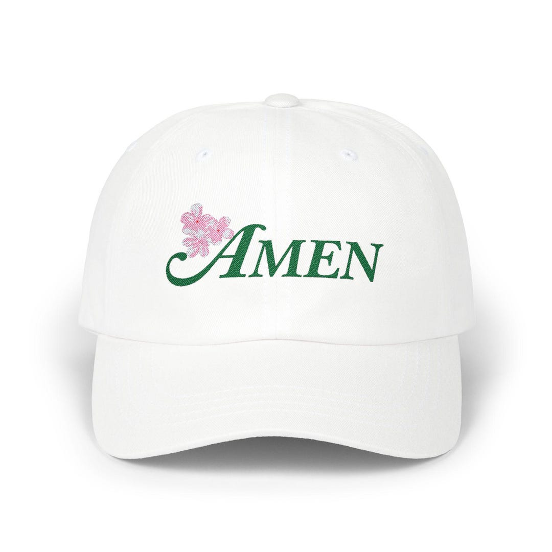 Embroidery Augusta Georgia Amen Classic Unisex Dad Cap,masters Golf Hat ...