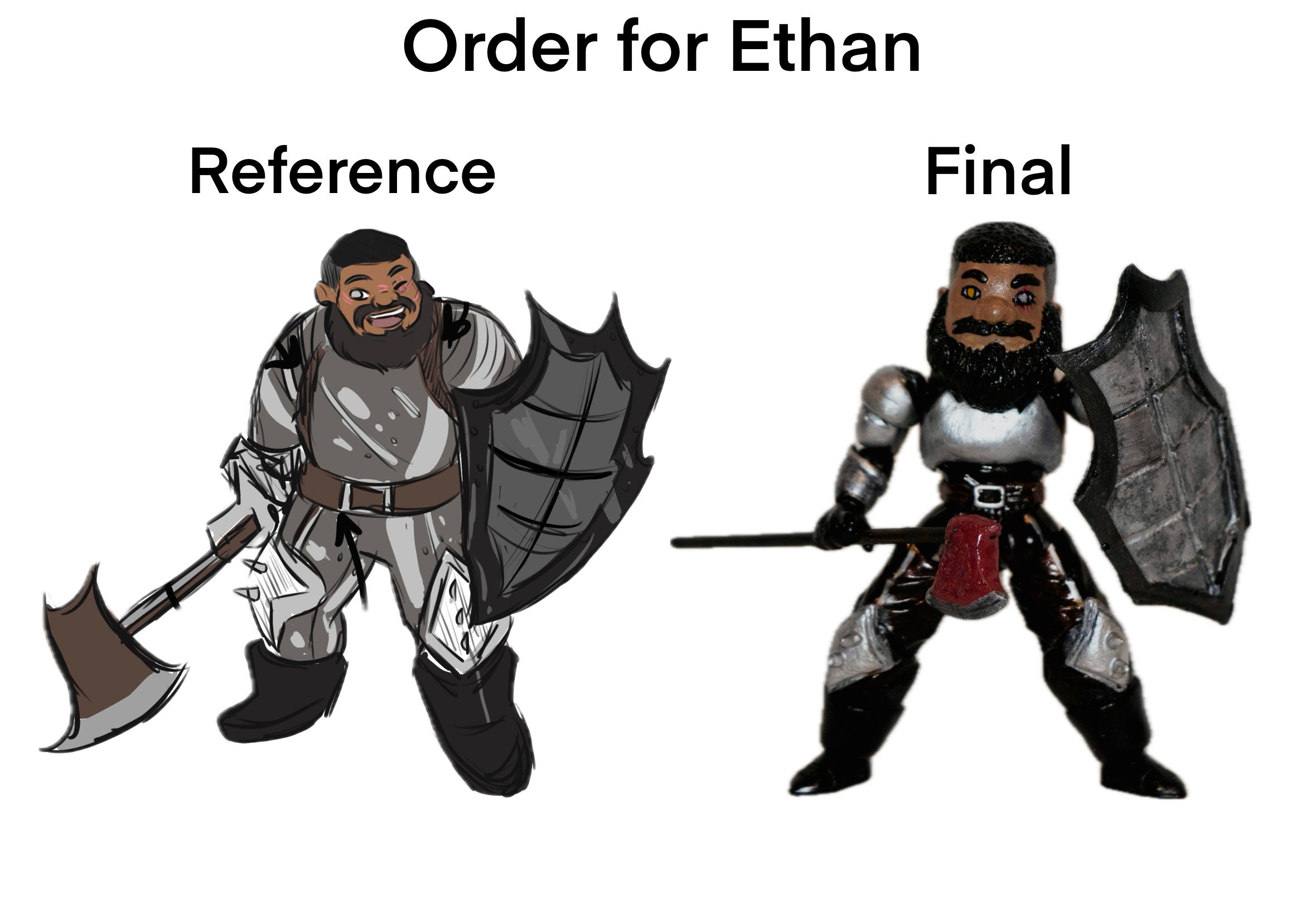 Customizable Action Figures With BOX- Hand-made, One of a Kind Gift - Etsy