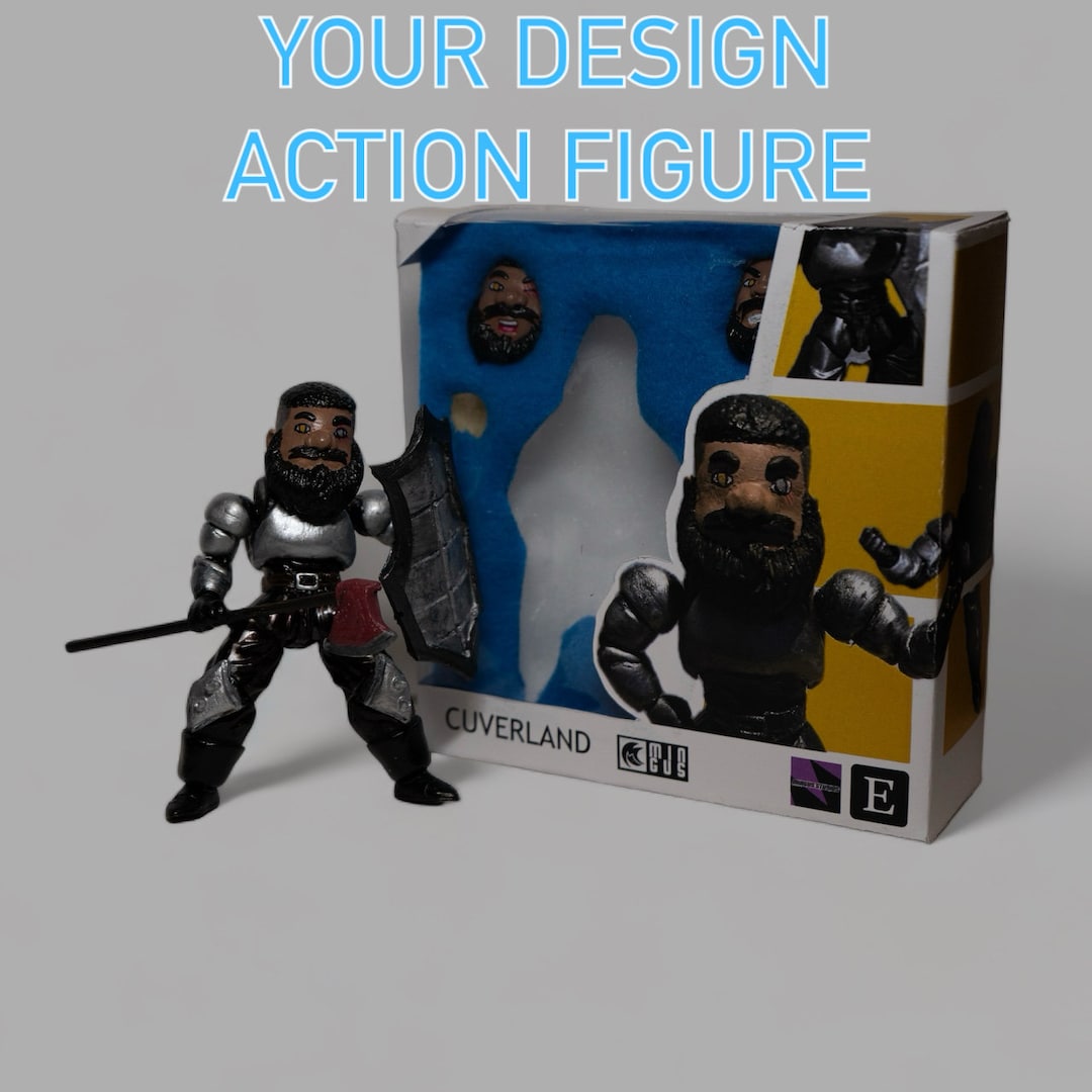 Customizable Action Figures With BOX- Hand-made, One of a Kind Gift - Etsy