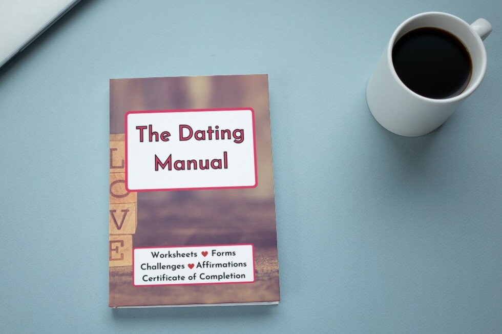 The Dating Manual, Digital Download Print & Fillable PDF Affirmations ...