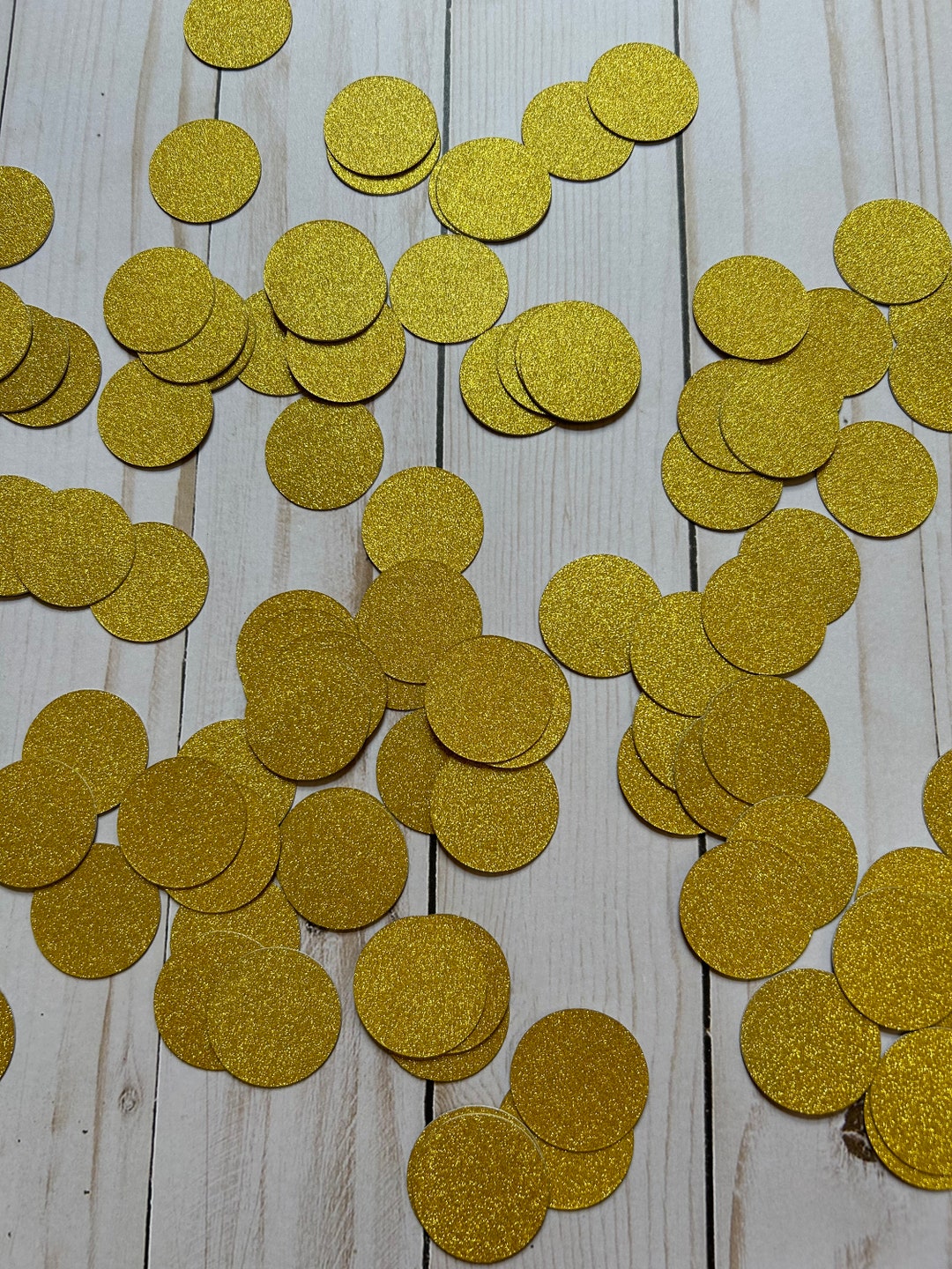 Gold Confetti - Table Scatter - Gold Circles - Birthday - Party Decor ...