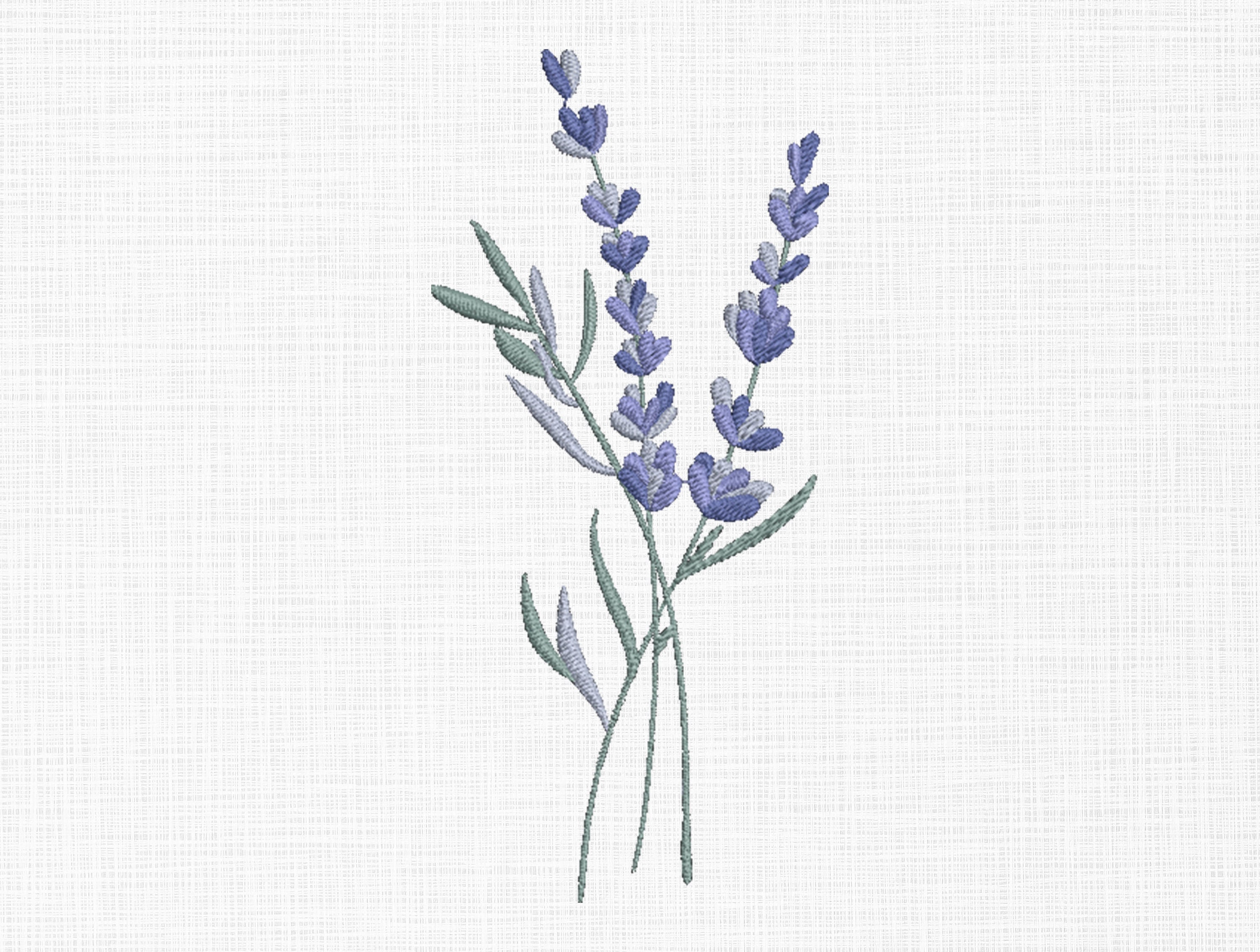 Bouquet of Lavender Embroidery Design Lavender Flower Machine ...