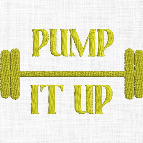 Gym Embroidery - Etsy