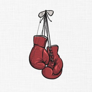 Boxing Gloves Embroidery Design , Machine Embroidery , Embroidery File ...