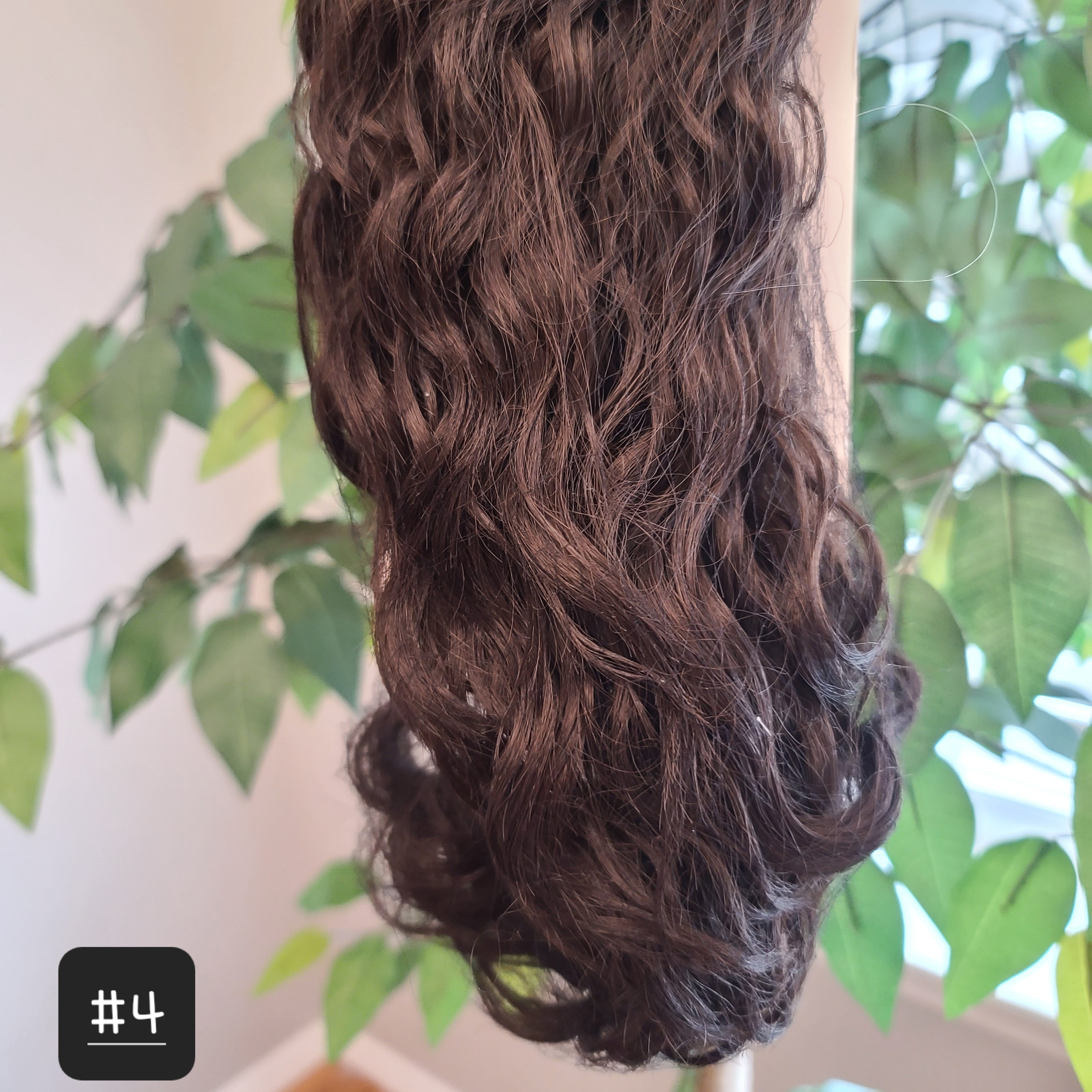 Drawstring Ponytail Extension Natural SOFT Long Curly Water - Etsy