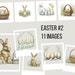 Easter Clipart Bundle Watercolor PNG Clipart, Seasonal Art, Spring Clip ...