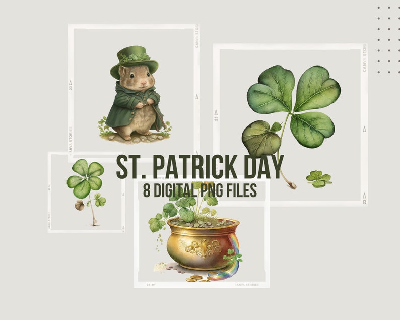 St Patrick Day Clipart Bundle, Digital Images, Instant Download ...