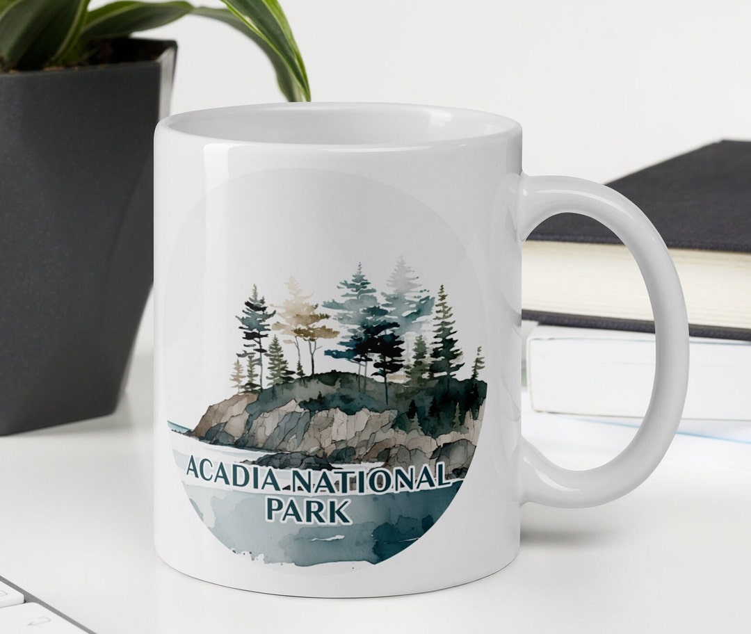 Acadia National Park Mug | US National Parks Online Store | Camping Mug ...
