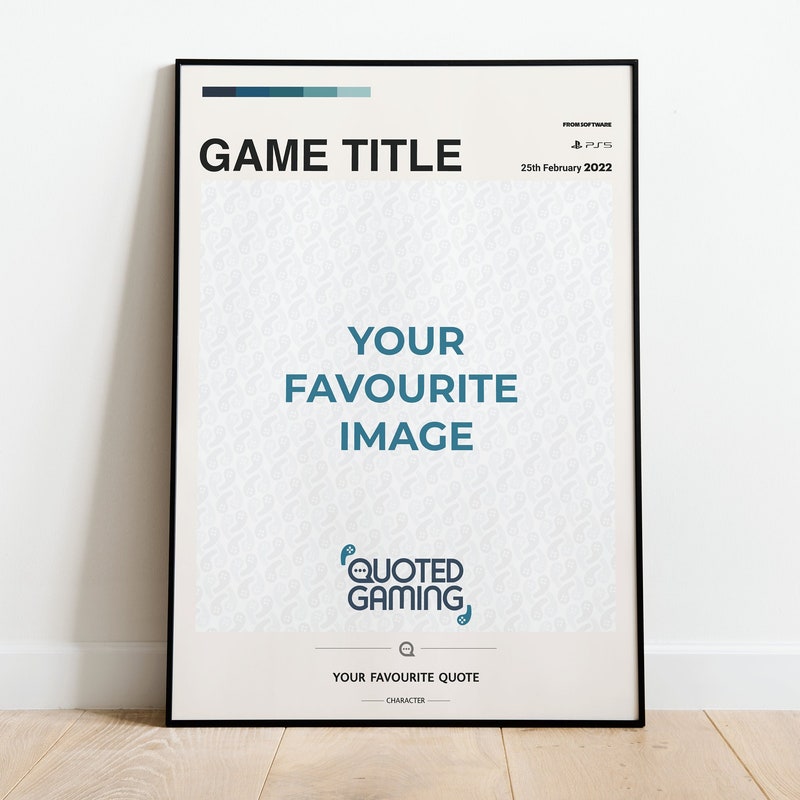 Video Game Posters - Etsy