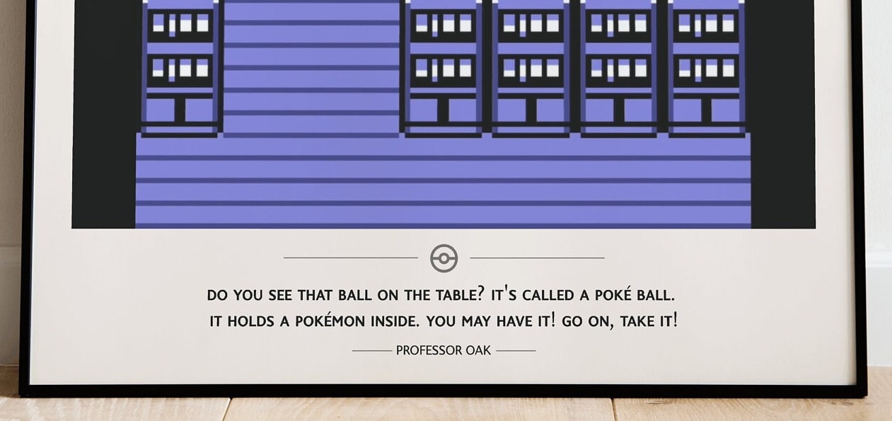Pokémon (1996) for Gameboy - Video Game Poster, Minimalist, Red Version ...