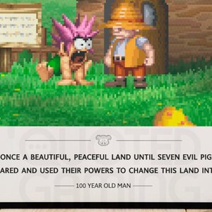 Tomba! (1997) for Ps1 - Video Game Poster, Minimalist, Tomba!, Home ...