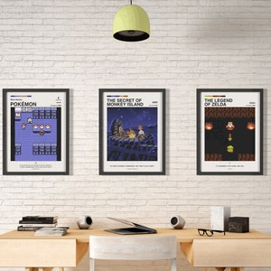 The Secret of Monkey Island (1996) - Video Game Poster, Minimalist ...