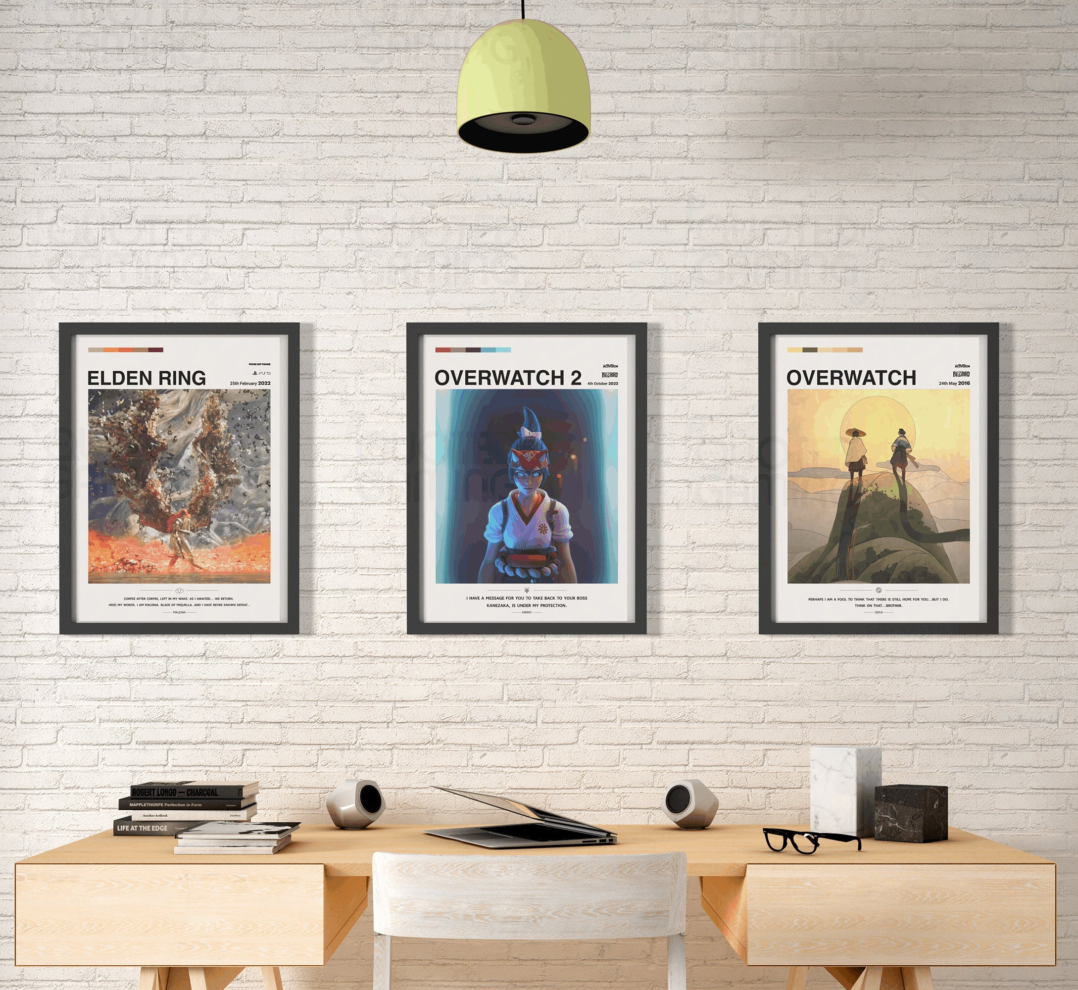 Overwatch 2 2022 Video Game Poster Minimalist Kiriko - Etsy