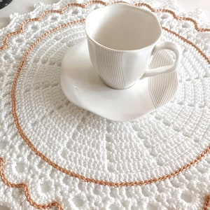 Handmade Crochet Supla Set, Dining Accessory, Table Decor, Decorative ...