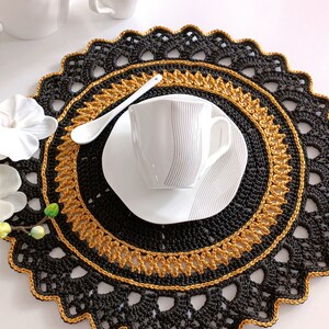 Handmade Crochet Supla Set/dining Accessory/table Decor/decorative ...
