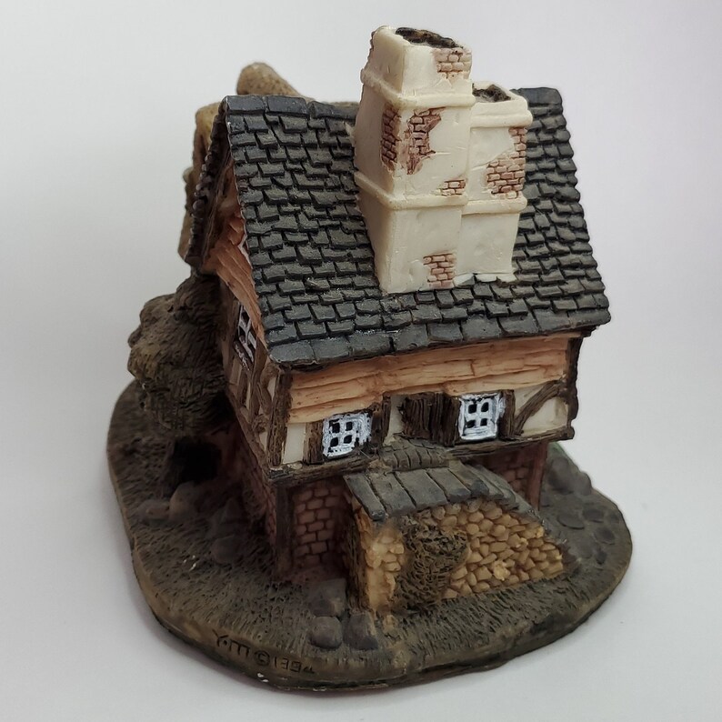 Solina Quartz Clock Cottage House Village Scene Ceramic Watch - Etsy