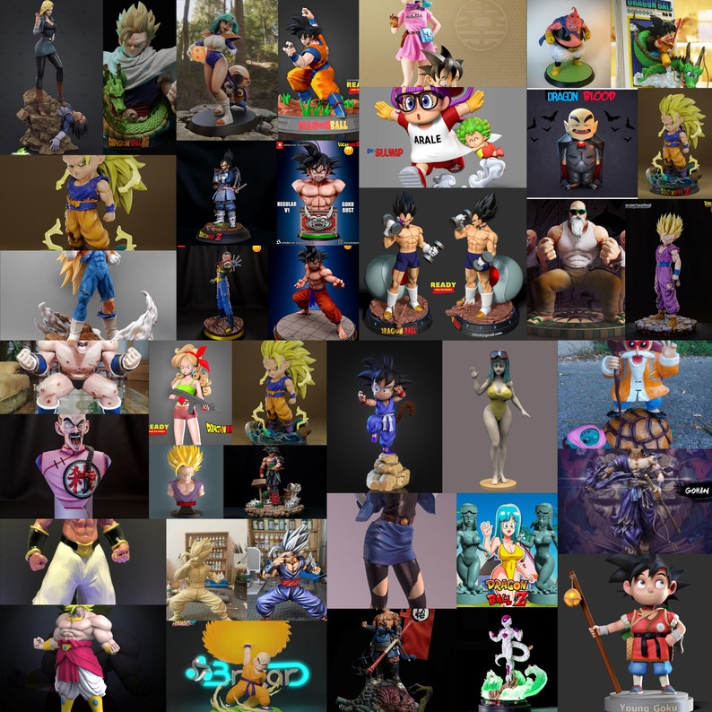 Anime Diorama Models Stl Bundle for 3D Printing, Figures, STL Files ...