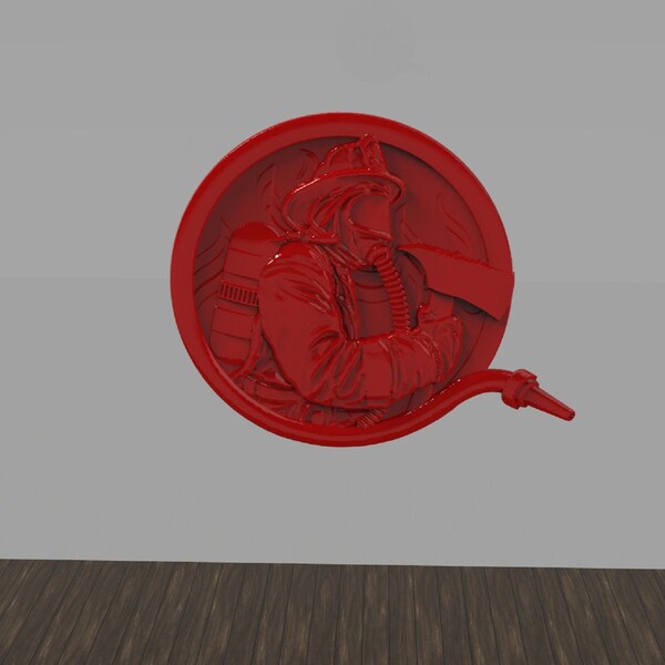 Firefighter Stl Files - Etsy