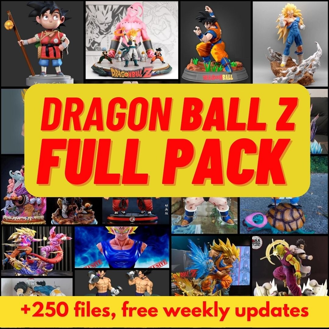 Anime Diorama Models Stl Bundle for 3D Printing, Figures, STL Files ...